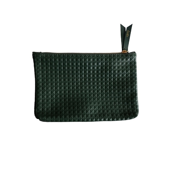 ipsy | Bags | Ipsy Glam Bag 3d Geometric Textured Design Green August ...